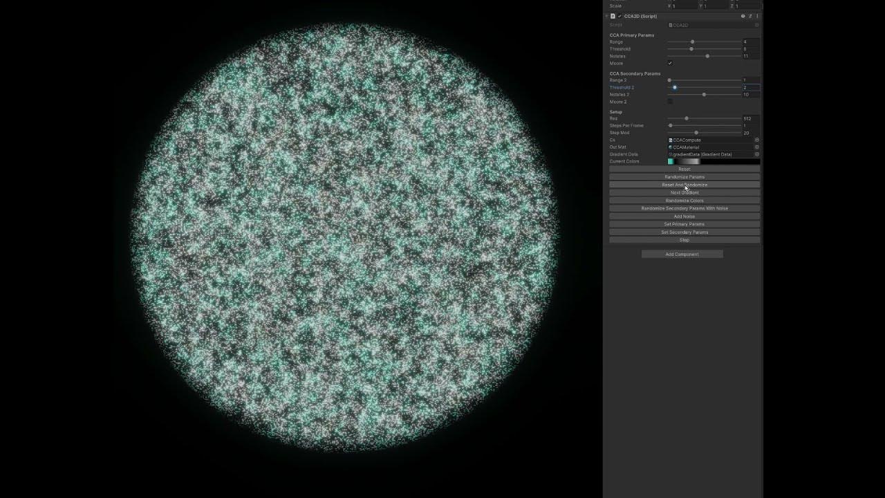 CCA Assignment 1 for Arsiliath's Compute Shader Course - YouTube