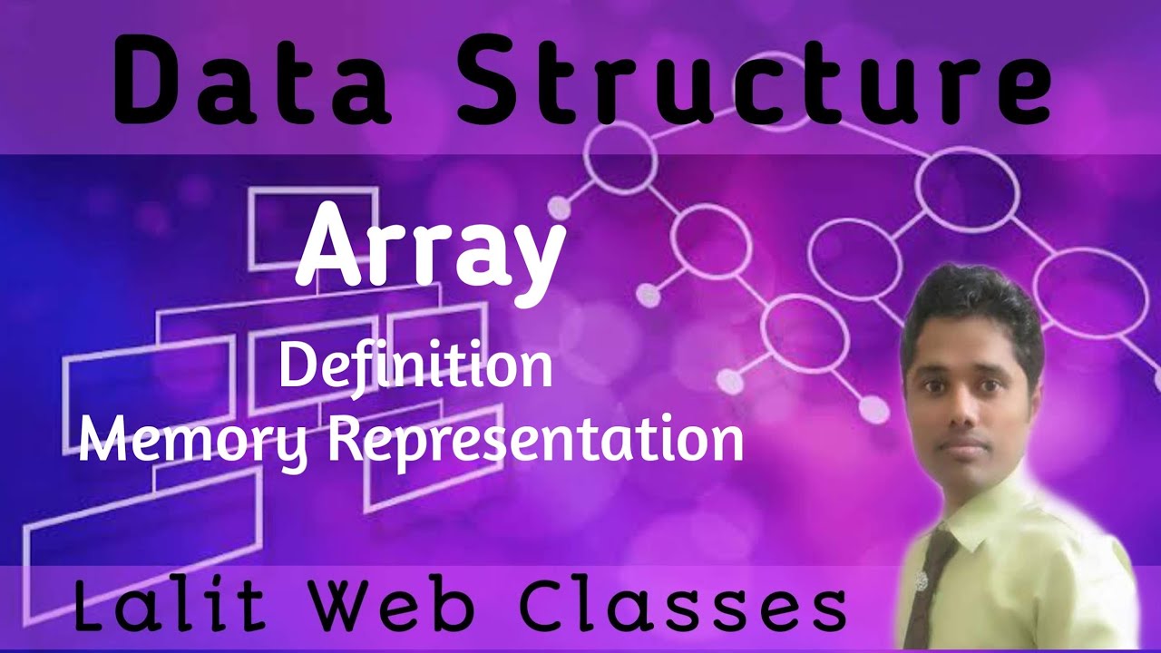 4 Array Definition Memory Representation Data Structure Youtube