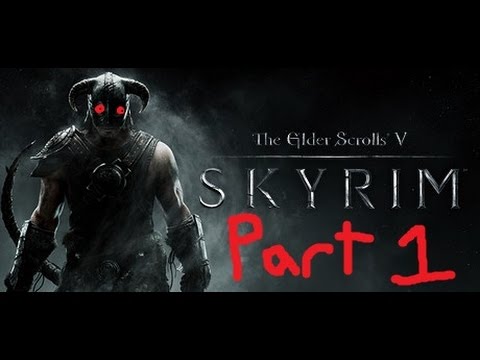 SKYRIM PART 1( EPIC SHIELD BASH) funny moments - YouTube