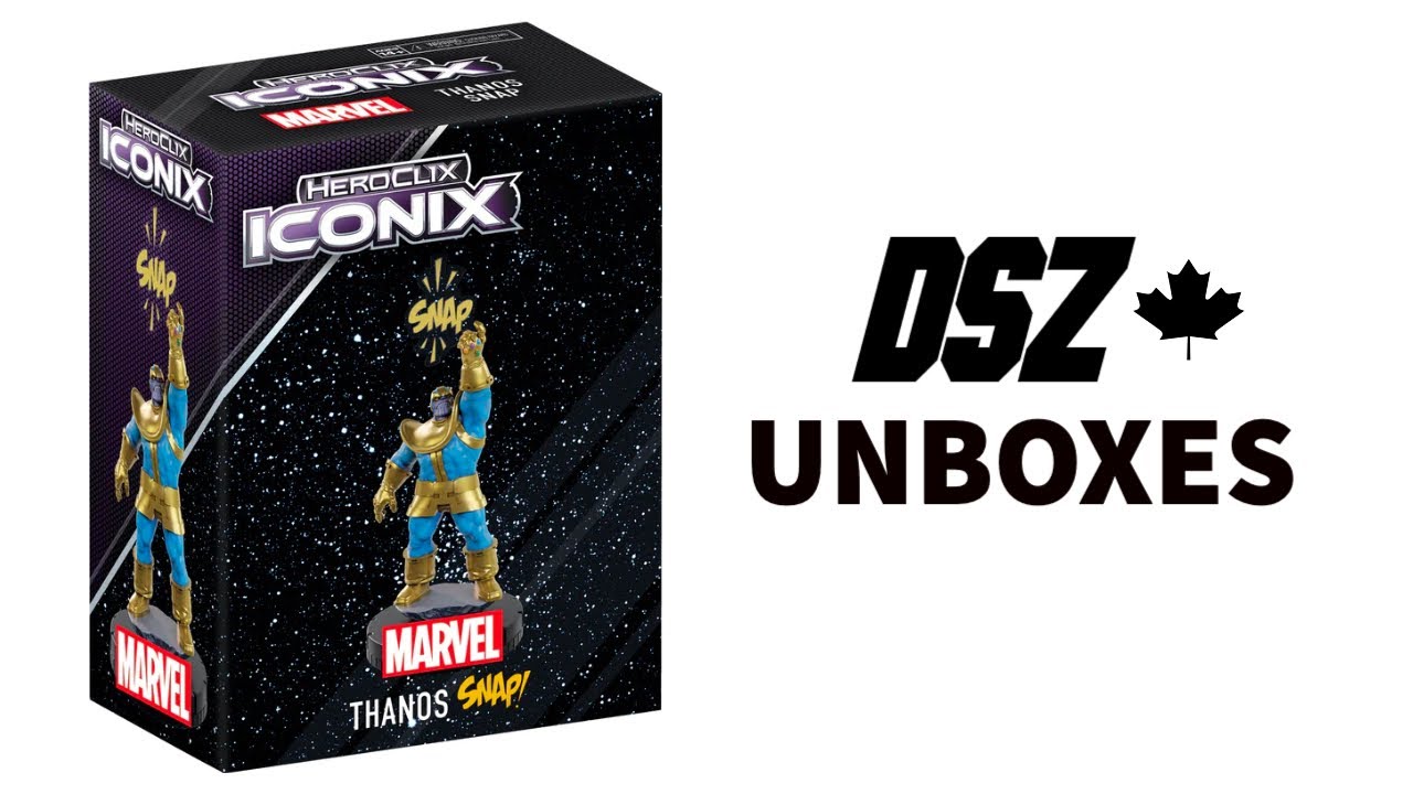 HeroClix Iconix: Thanos - YouTube