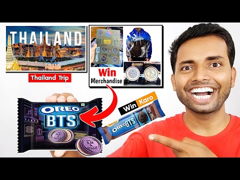 Oreo BTS Offer - Win USA Trip, Merchandise | Oreo Cookie BTS New Offer Contest 2026 ✅✅