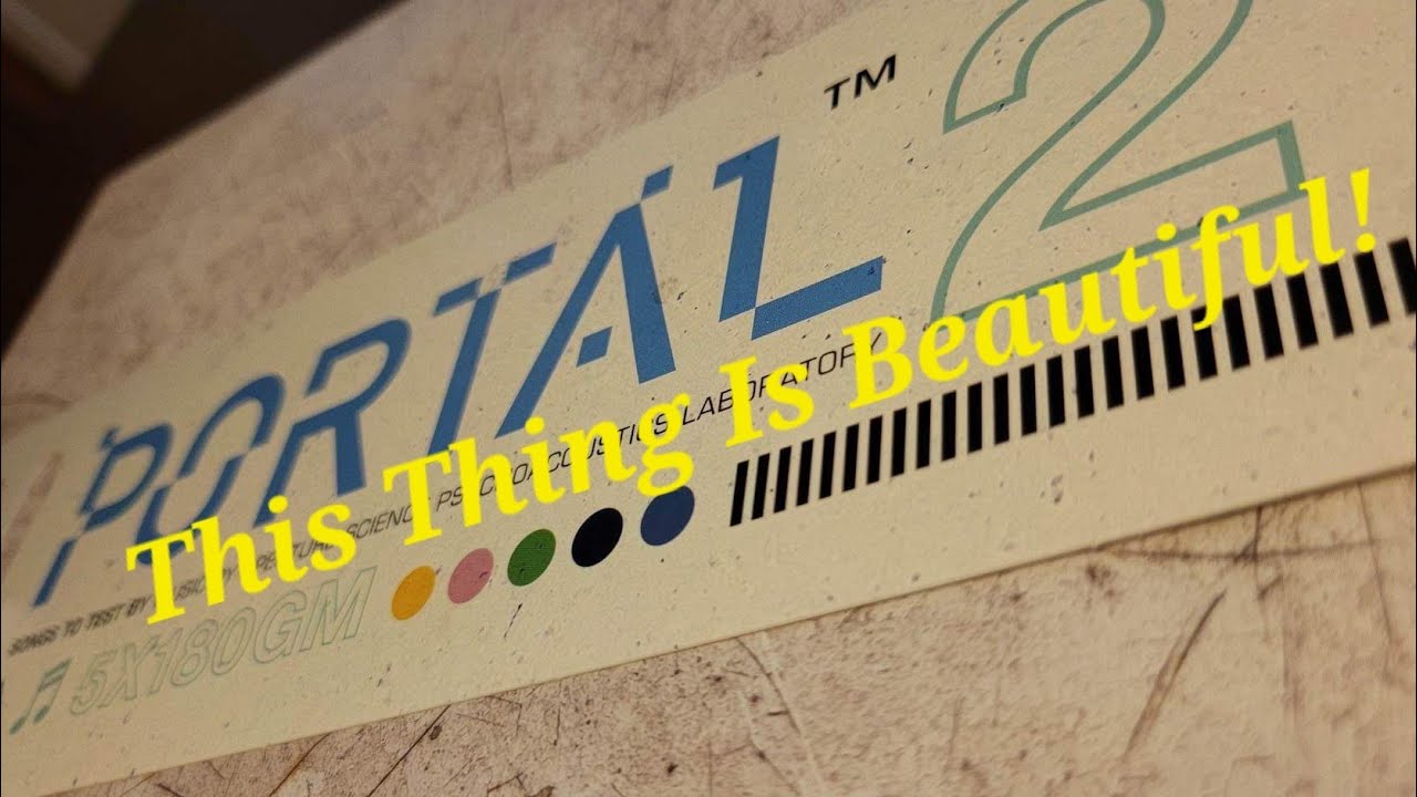 Taking A Look At The Portal 2 Soundtrack 5LP Boxset! - YouTube