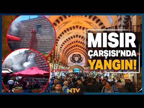 Mısır Çarşısı'nda Yangın Çıktı! | NTV