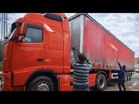TIR YIKAMA | ￼BÜTÜN KIŞIN KİRİNİ AKITIYORUZ