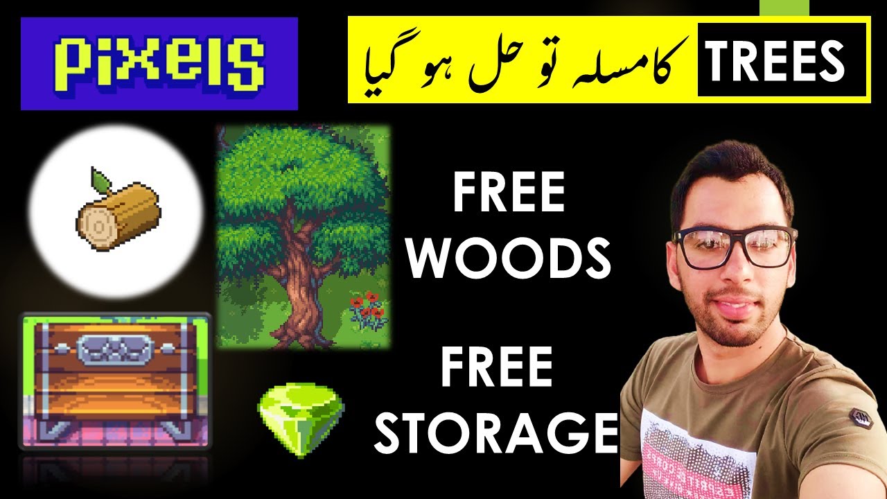HOW TO GET MORE TREES IN PIXELS GAME | FREE WOODS IN PIXELS GAME - YouTube