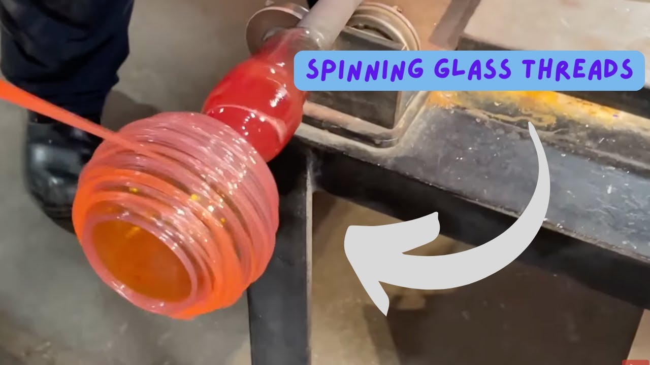 Spinning Glass into Bowls and More! - YouTube