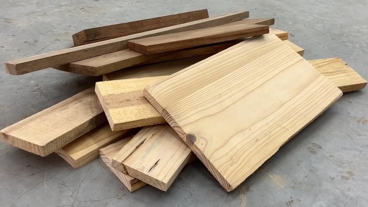 Amazing Woodworking Project - Most Effective Reuse Of Old Wood ...