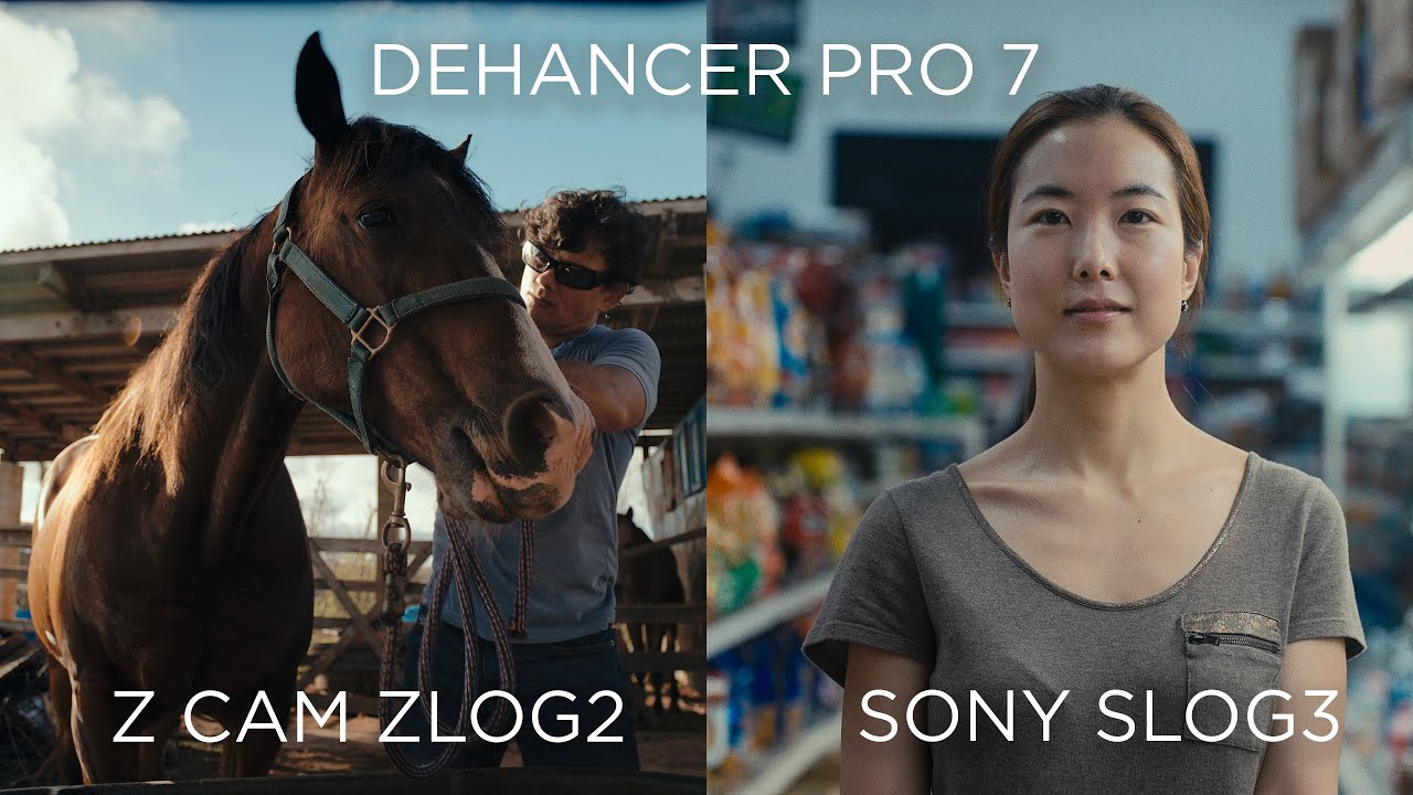 Dehancer Pro 7 Tutorial | ZCAM ZLOG2 & SONY SLOG3 - YouTube