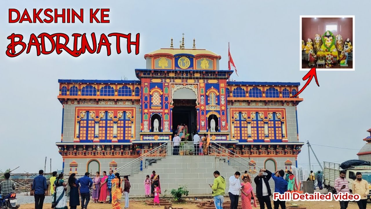 Dakshin Ke BADRINATH TEMPLE / Hyderabad / Detailed video ...