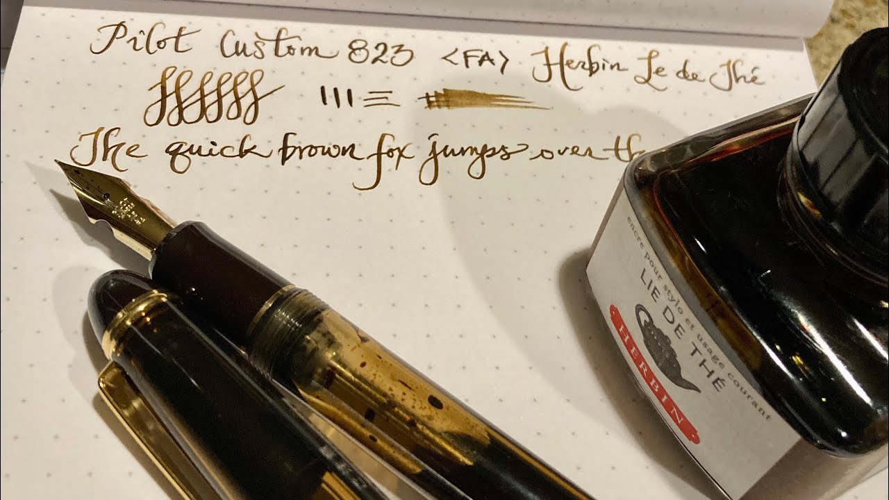Could it be? Pilot Custom 823 with a Flex FA Nib??? - YouTube