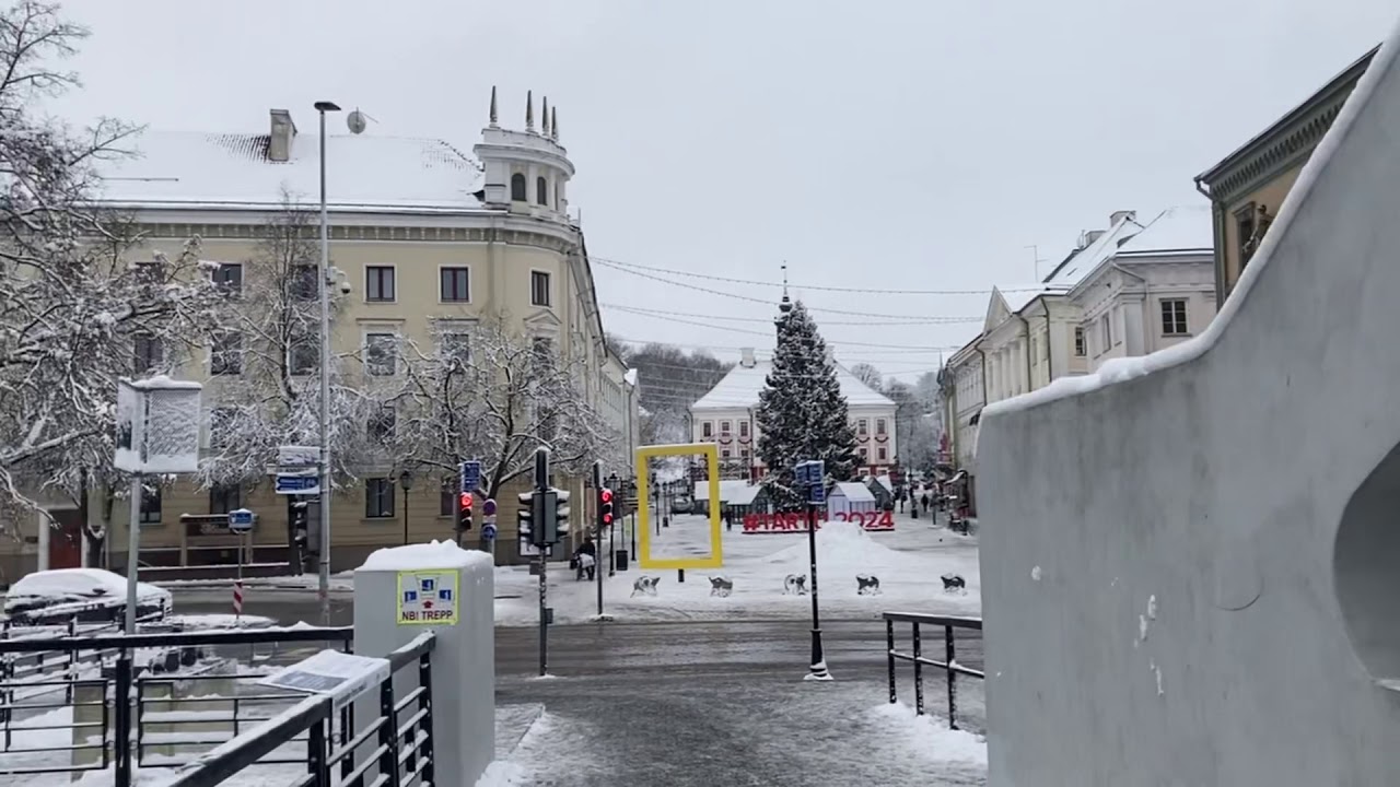 Tartu. Winter - YouTube