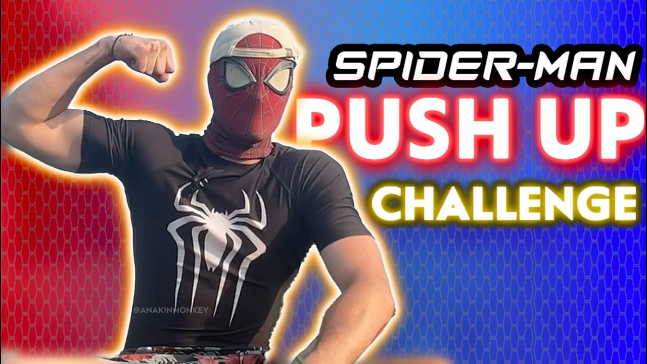 Spider-Man PUSH UP CHALLENGE - YouTube
