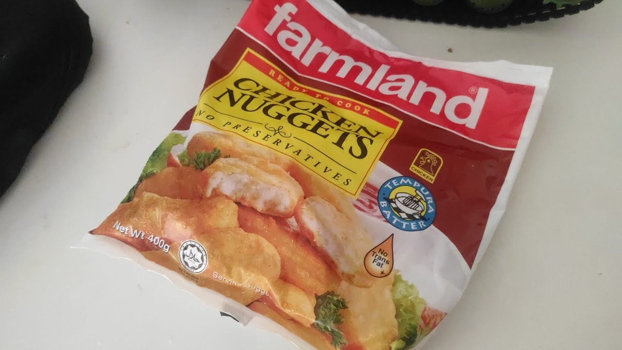 Unwrapping Farmland Chicken Nuggets - YouTube