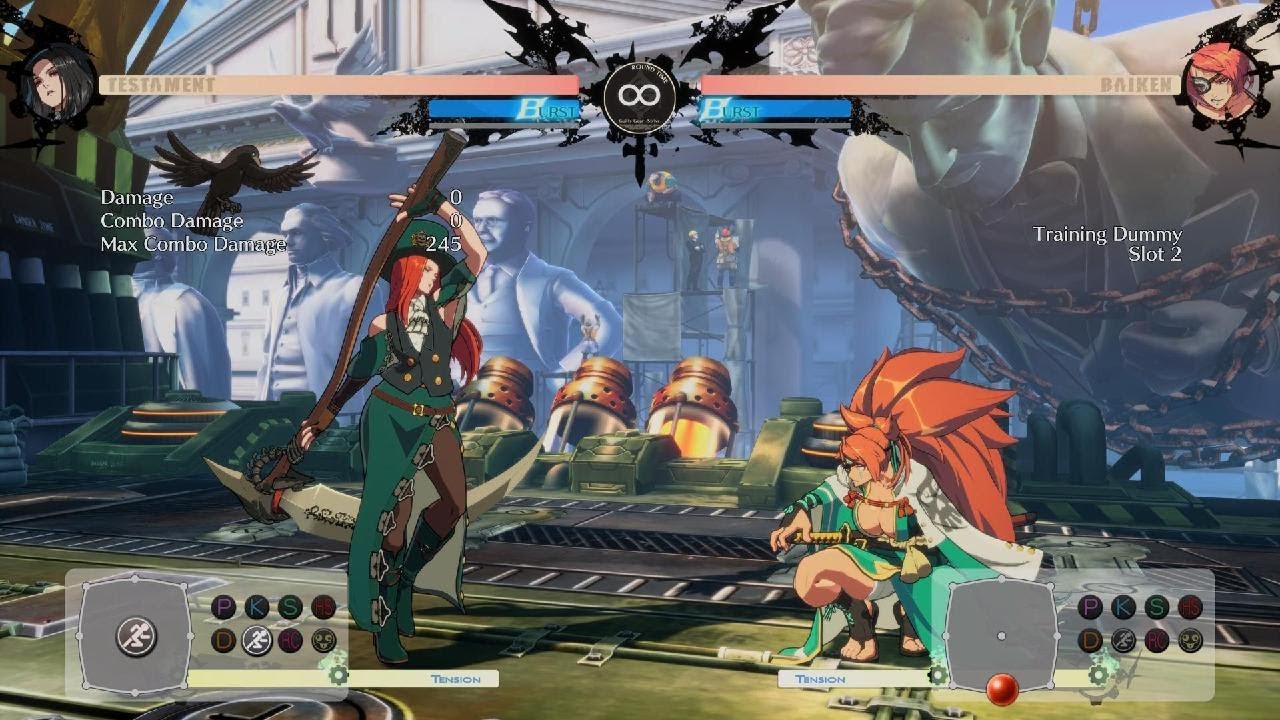 Testament Counter Combo - Guilty Gear Strive - YouTube