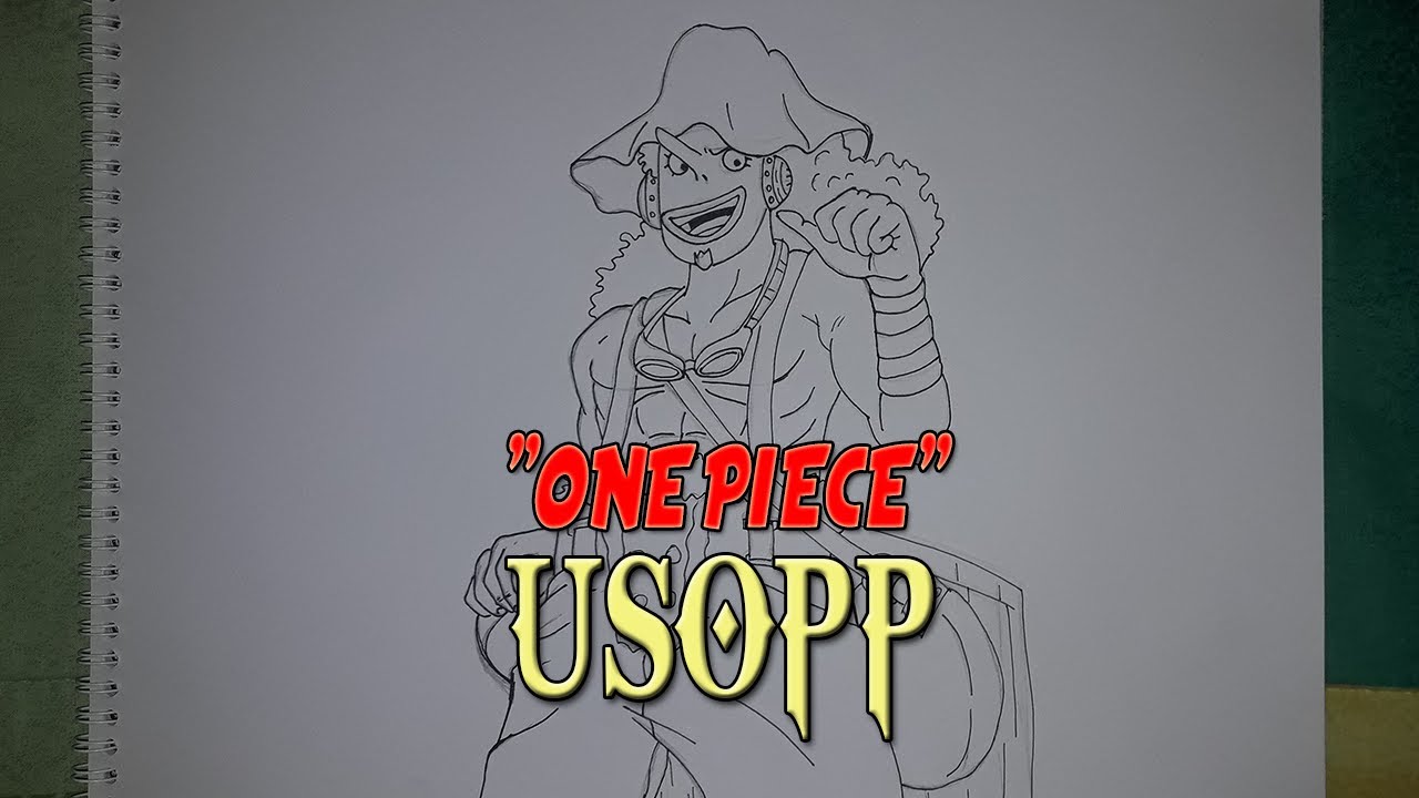 Como Dibujar a Usopp--How To Draw Usopp - ONE PIECE - YouTube