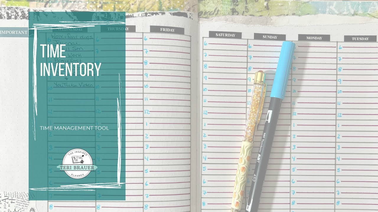 How to do a Time Inventory using your Dot Grid Journal - YouTube