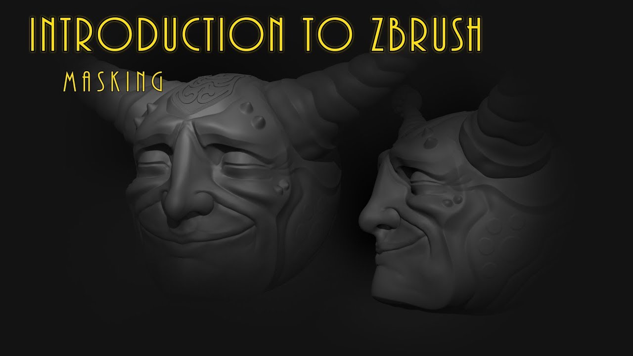 006 Introduction To ZBrush Masking - YouTube
