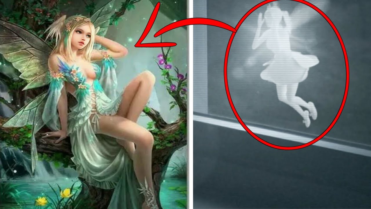 कैमरे मे कैद असली परी |real fairy caught on tape |caught on camera | cctv |mythical | angel ...