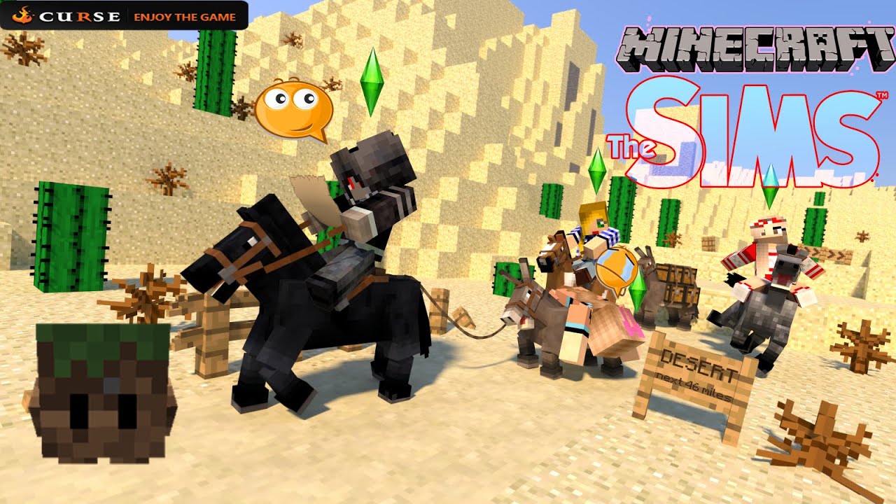 Minecraft Mod The Sims Part 14 เกม Minecraft ในรูปแบบ The Sims ตอน พาบ ...