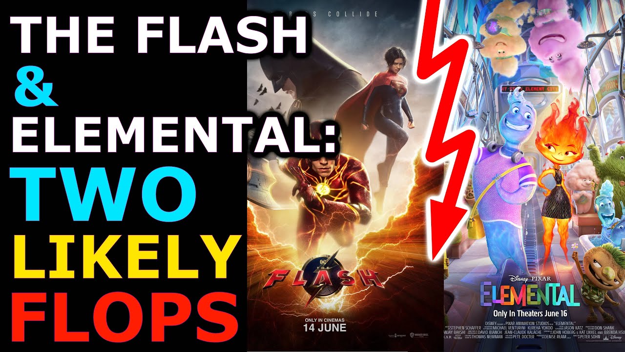 Disney Pixar's "Elemental" & Warner Bros' "The Flash" are Two Likely ...