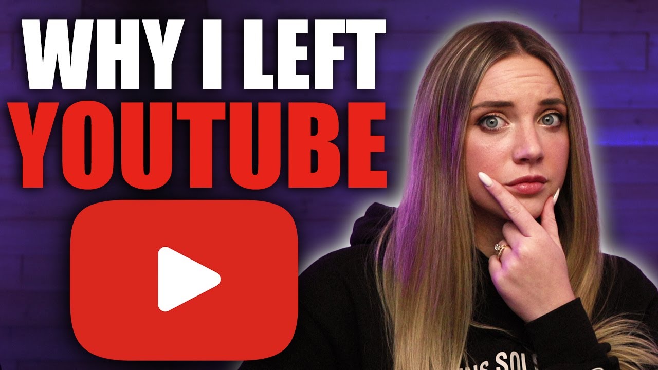Why I Left YouTube - YouTube