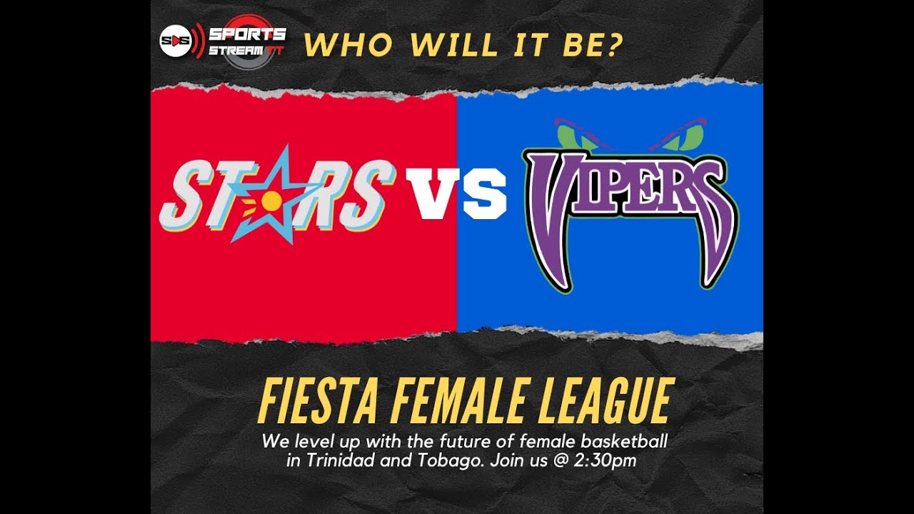 Stars Vs Vipers Fiesta Female League 2023 is HERE!!! (Finals) - YouTube