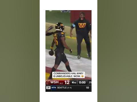 Bears vs Commanders Final Min Crazy Ending! #football #nfl #chicagobears #commanders - YouTube