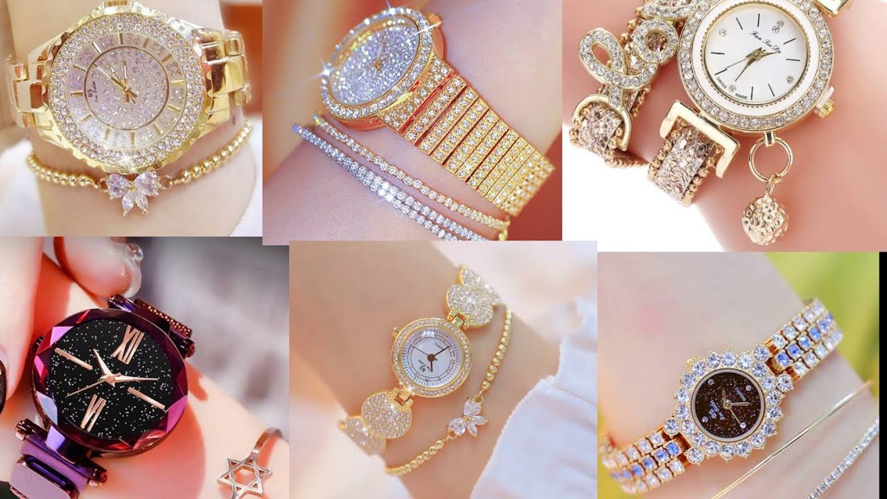 Beautiful And Stylish Watches//For Girls// New Latest Watch Collection ...