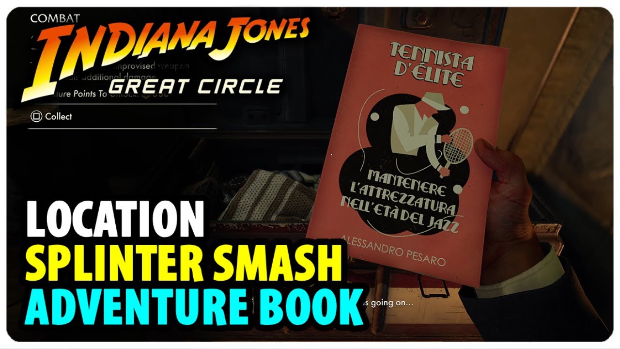 Splinter Smash Adventure Book Location | Indiana Jones and the Great ...
