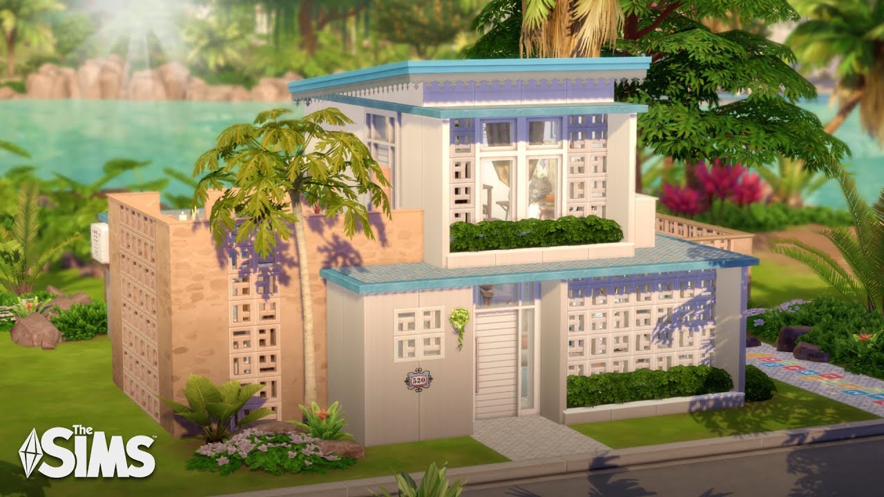 Tomarang Family Home 🩵 || Ambient Lo-fi Music || The Sims 4: Speed ...