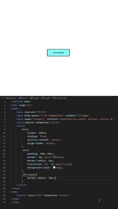 Smooth Button Animation Using Css Webdesign Uiux Design Html Javascript Shorts