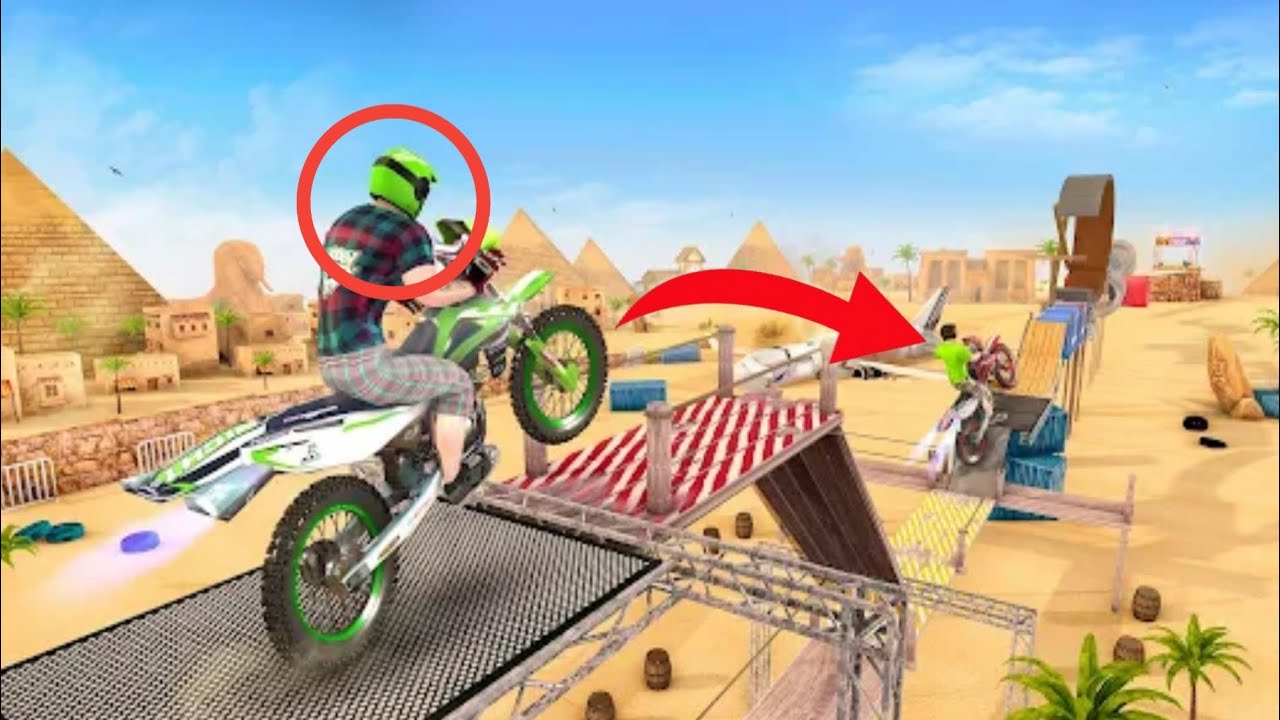 Bike Stunt Master Gameplay | Impossible Tracks | Crazy Stunts & High ...