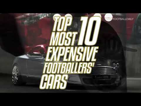Top10 Dünyanın en pahalı futbolcu arabaları