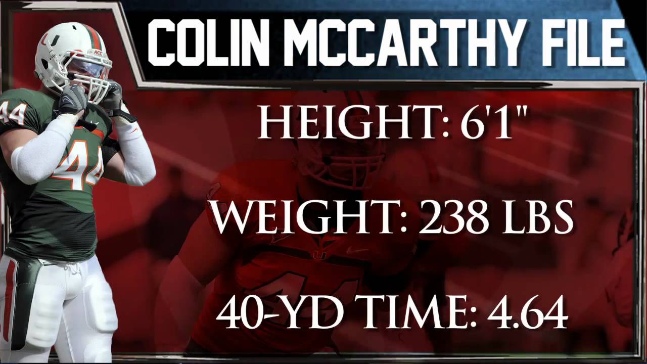 Colin McCarthy Draft Profile - YouTube