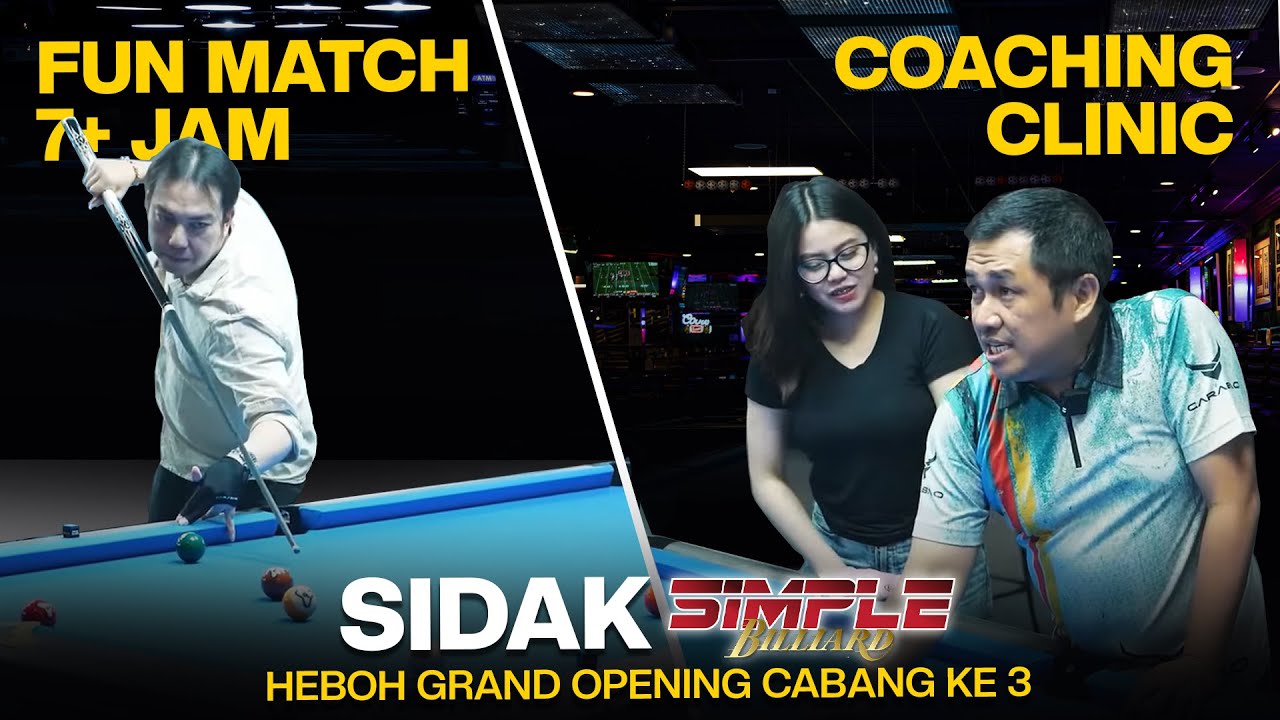 SIDAK GRAND OPENING TEMPAT BILLIARD TERBESAR DI SEMARANG.. SIMPLE ...