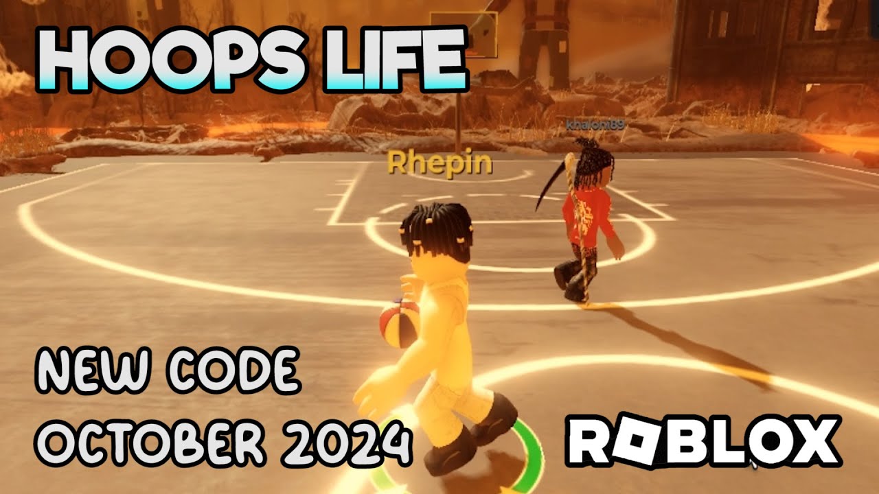Roblox Hoops Life New Code October 2024 - YouTube