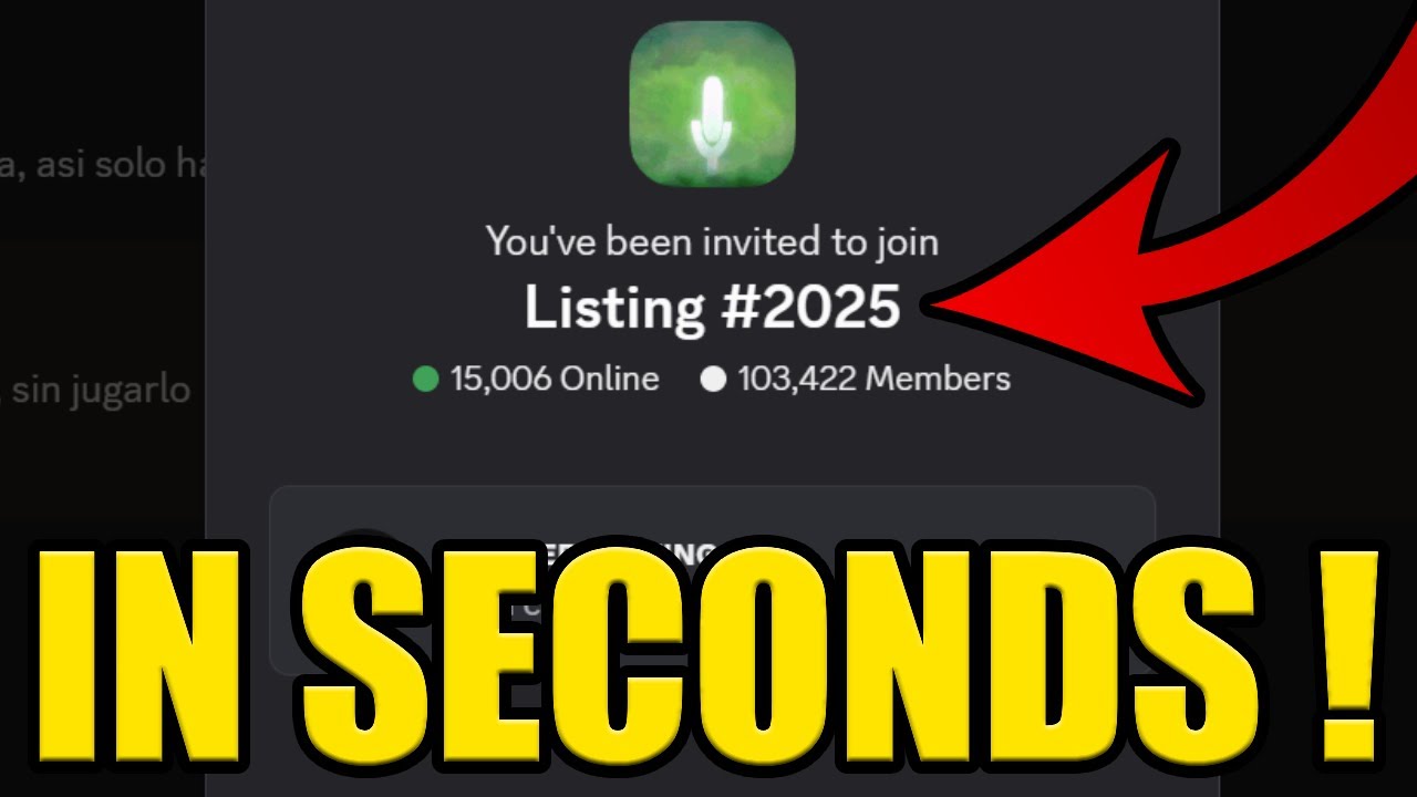 HOW to JOIN LISTING DISCORD SERVER PC & MOBILE - YouTube