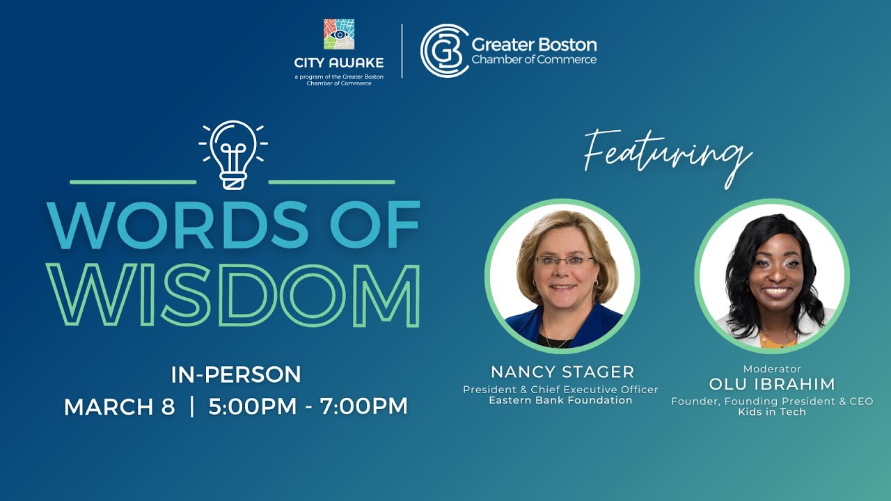 Words of Wisdom with Nancy Stager - YouTube
