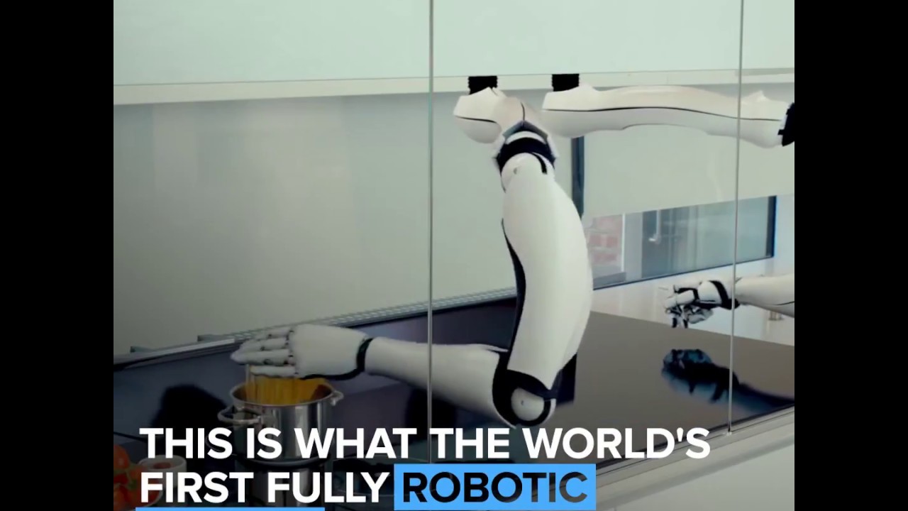 Step into a fully robotic kitchen - YouTube