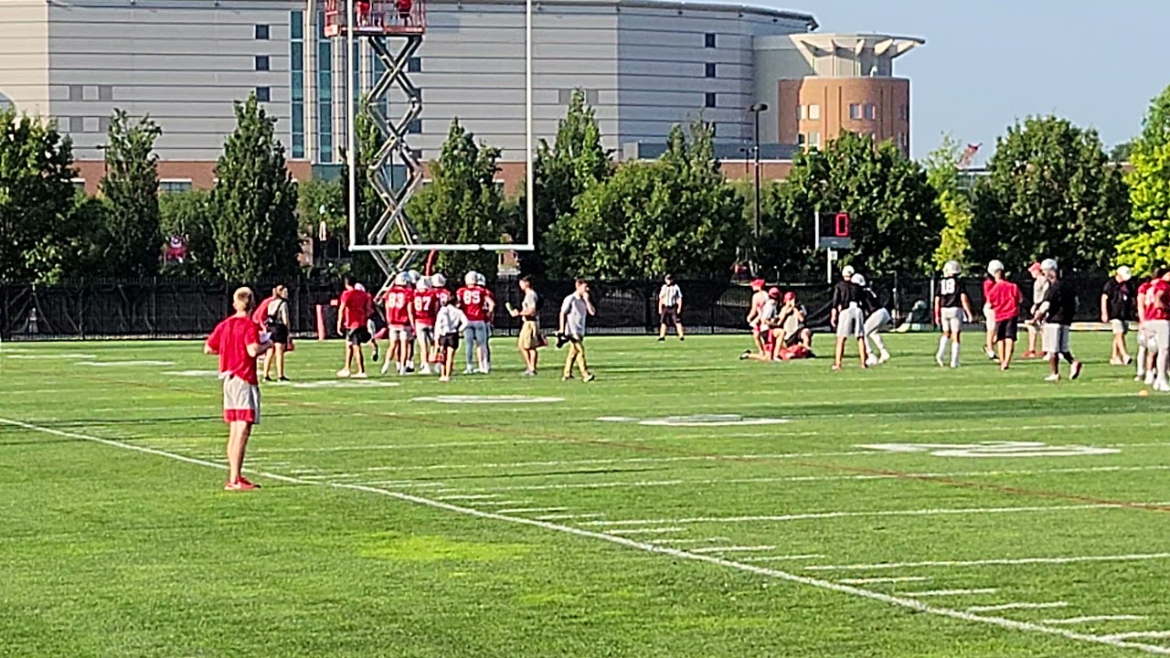 Ohio State QBs throwing drills - YouTube