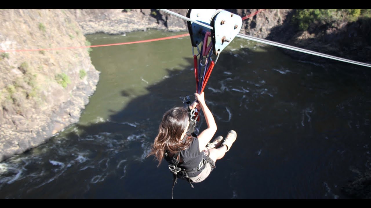 ADRENALINE RUSH IN VICTORIA FALLS: ZIPLINE, FLY FOX AND RAPELL - YouTube