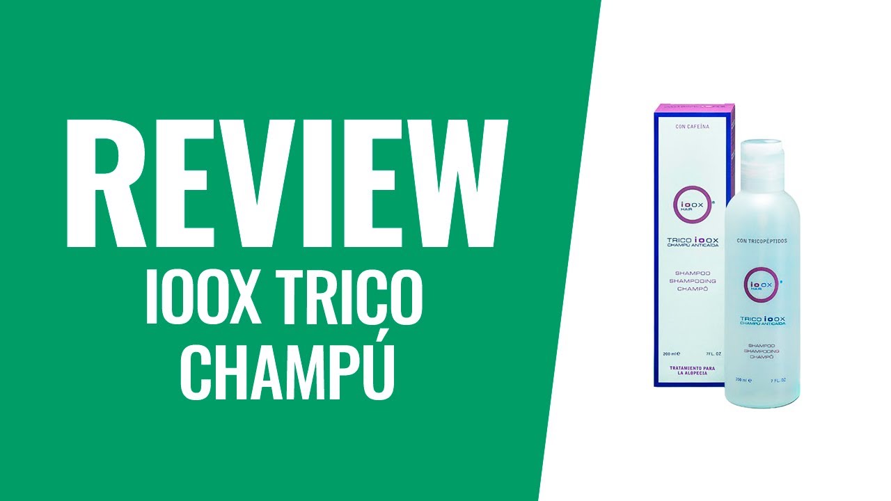 Champú anticaída IOOX Trico | DosFarma - YouTube