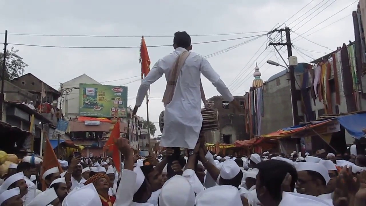 Varkari dance | Dhol with Varkari | Pandharpur Wari | Varkari kirtan ...