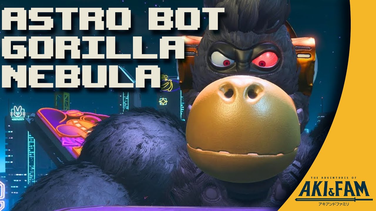 A Family Plays ASTRO BOT - World 1 - MONKEH?! - YouTube