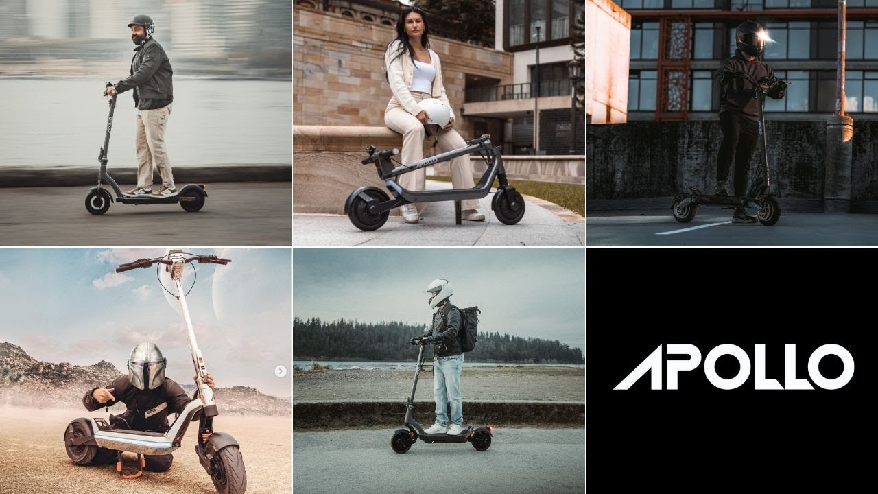 2024 Electric Scooter Lineup Walkthrough: Air, Go, City, Phantom, Pro | Apollo Scooters - YouTube