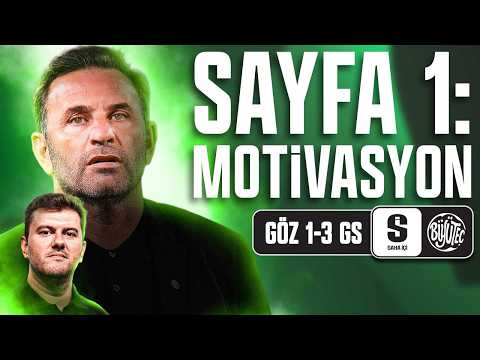 EN ZORLU DEPLASMANLAR BİTTİ! |Göztepe 1-3 Galatasaray Maç Sonu Analizi!