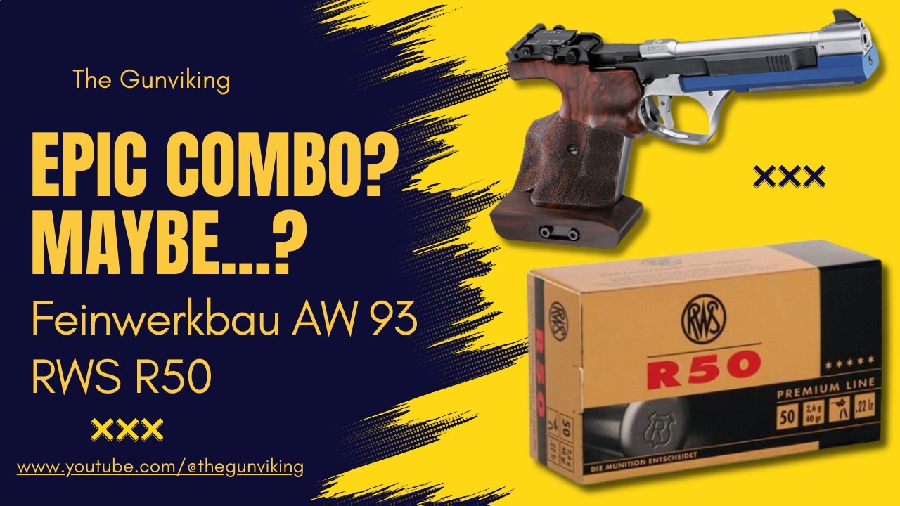 Erste Klasse? 🇩🇪 Testing RWS R50 in the AW93 – Precision .22LR Shooting ...