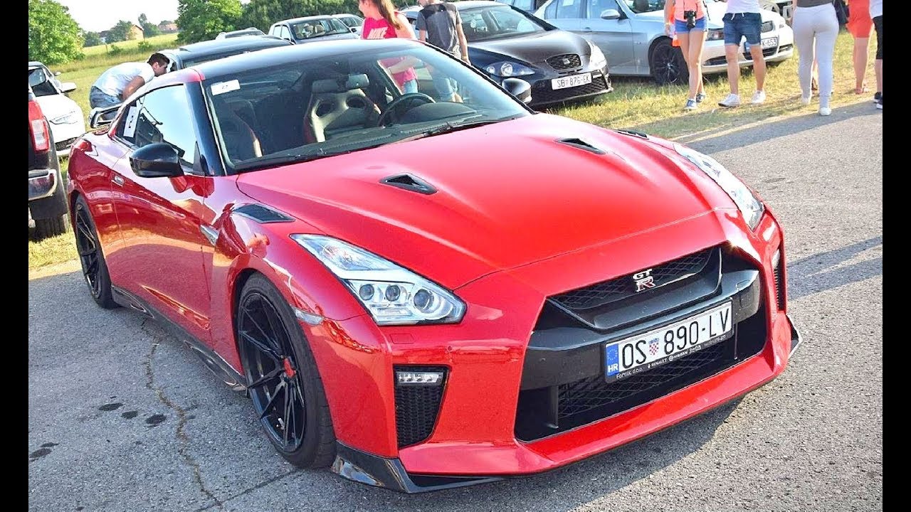 Nissan GT-R 800 HP OSIJEK STREET RACE SHOW 2018 - YouTube