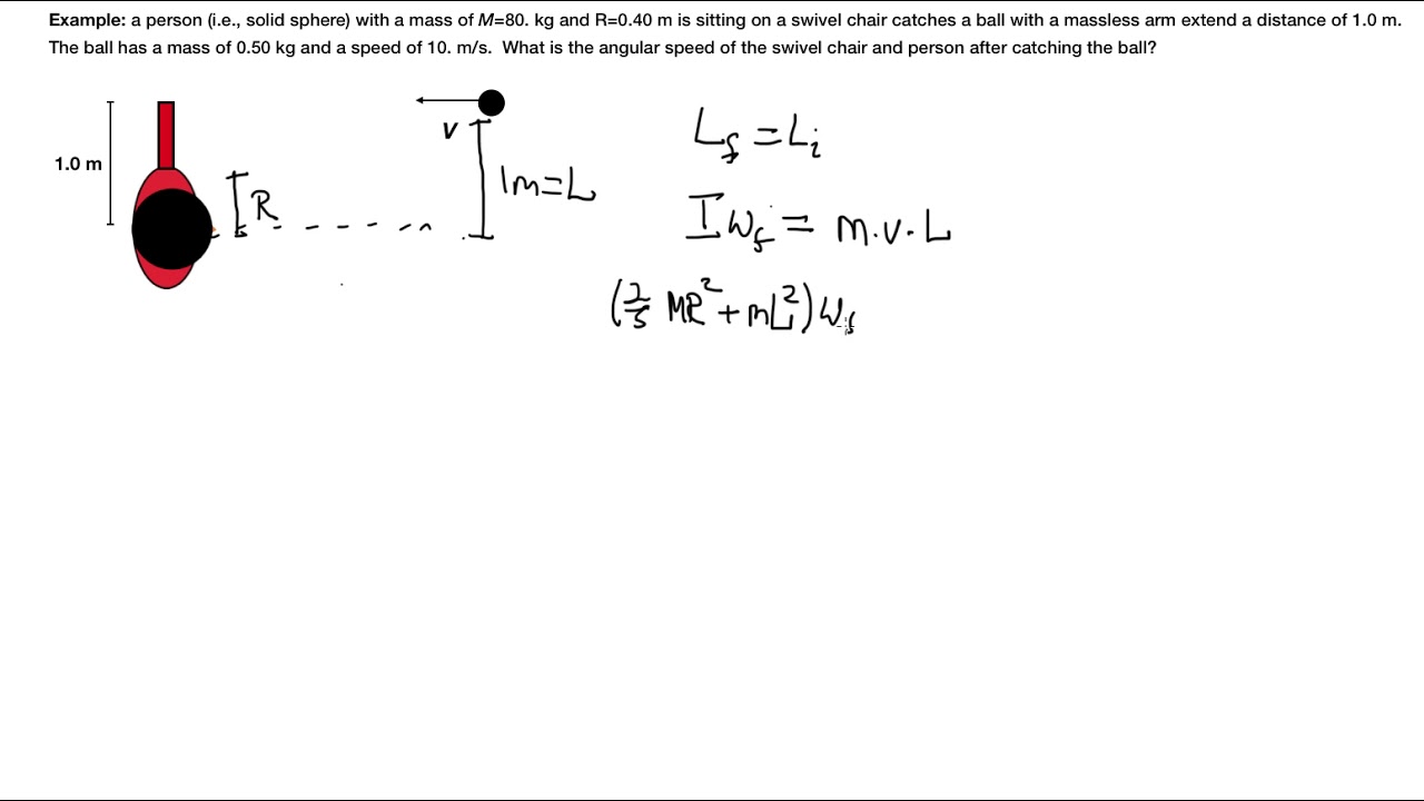 Angular Collision Example - YouTube