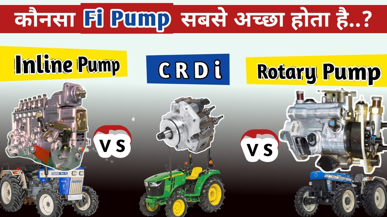 Crdi Fuel injection Vs Inline Pump vs Rotary Pump Di | Which Fuel Pump ...